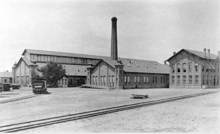 Denver and Rio Grande R. R. Shops, Burnham 1889 | AcrosstheCreek