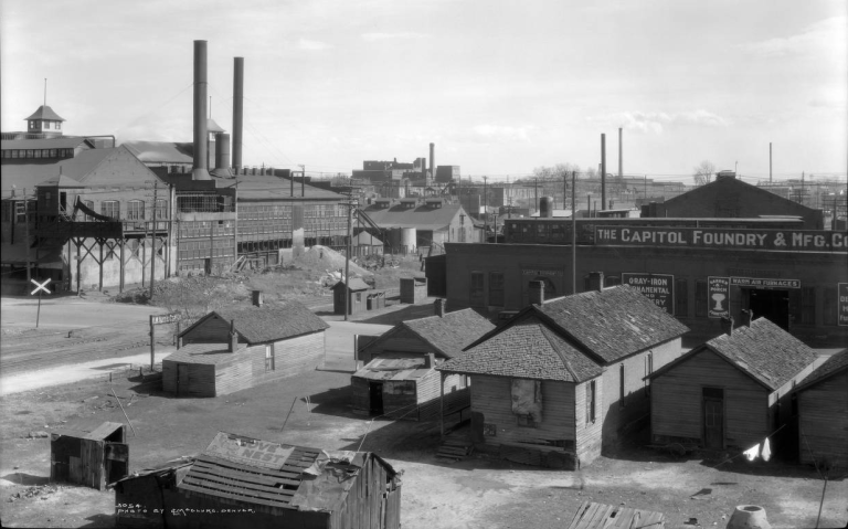 Denver industrial section, south from Colfax Viaduct | AcrosstheCreek
