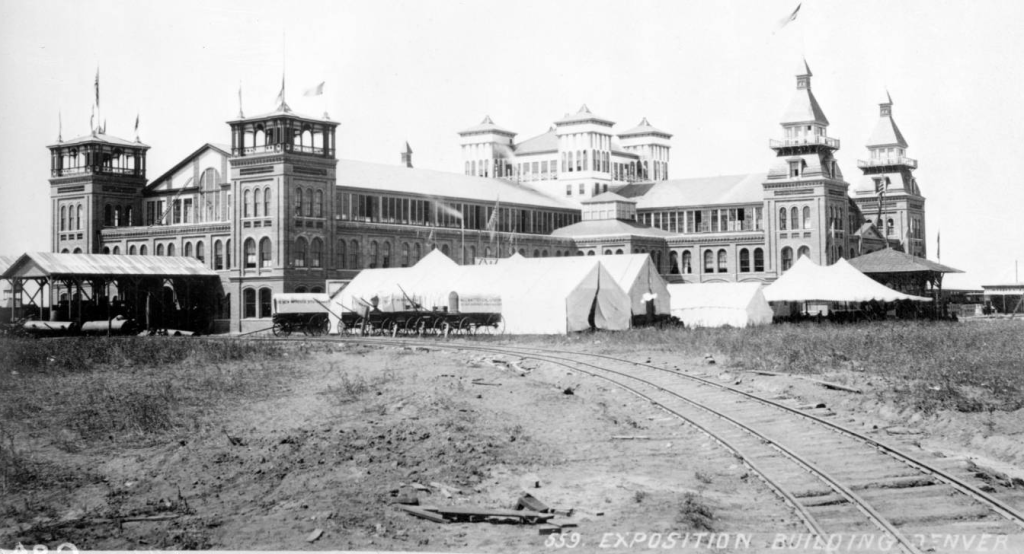 National Mining and Industrial Exposition building 1882 | AcrosstheCreek