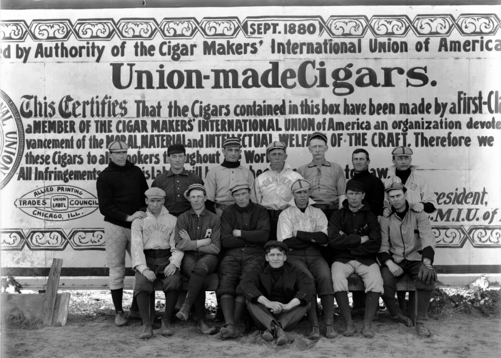 Denver Bears Team Portrait at Broadway Park II 1900 | AcrosstheCreek